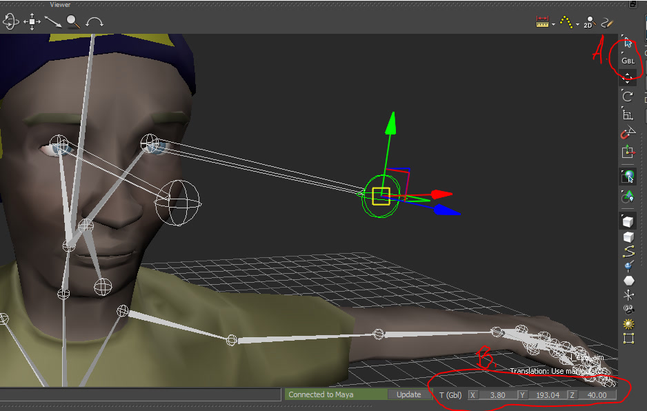 Setting Up an Eye Controller in MotionBuilder + Avoiding Lazy Eye